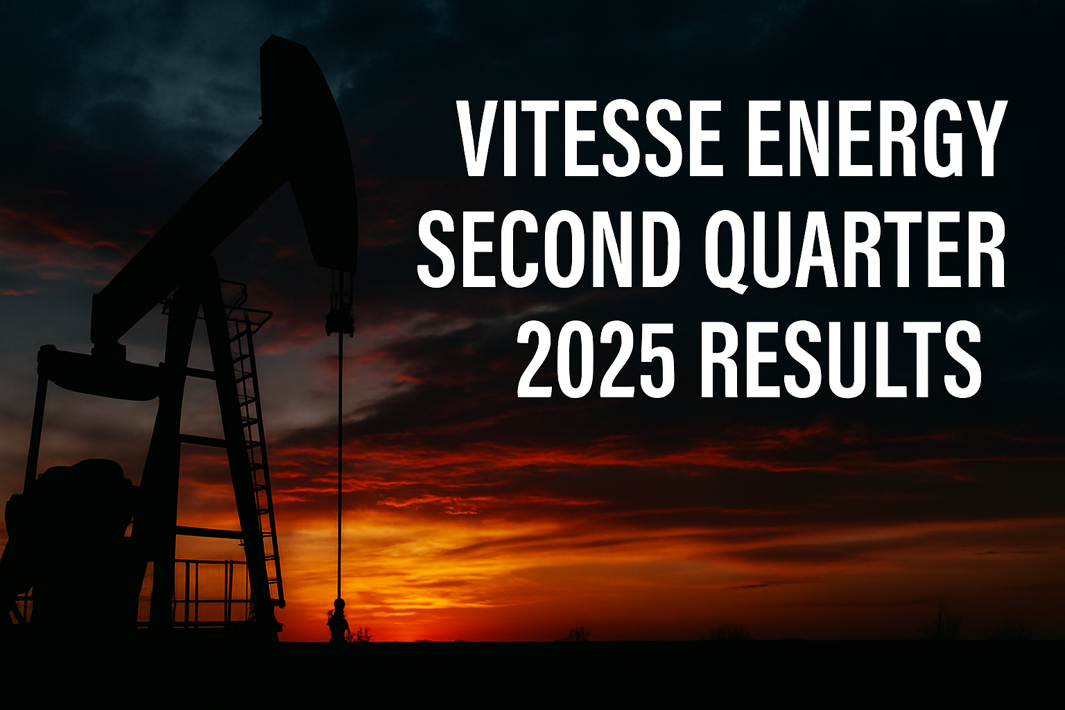 Vitesse Energy Q2 Earnings: $24.7M Net Income, 40% Production Growth ...