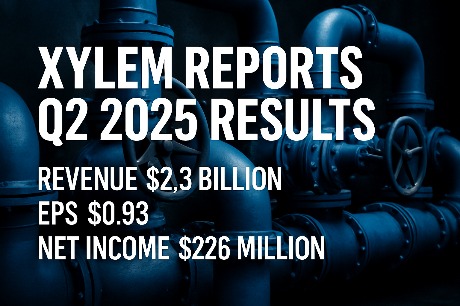Xylem Q2 Earnings: EPS Jumps 16%, Revenue Hits $2.3B, Raises 2025 Guidance | XYL Stock News