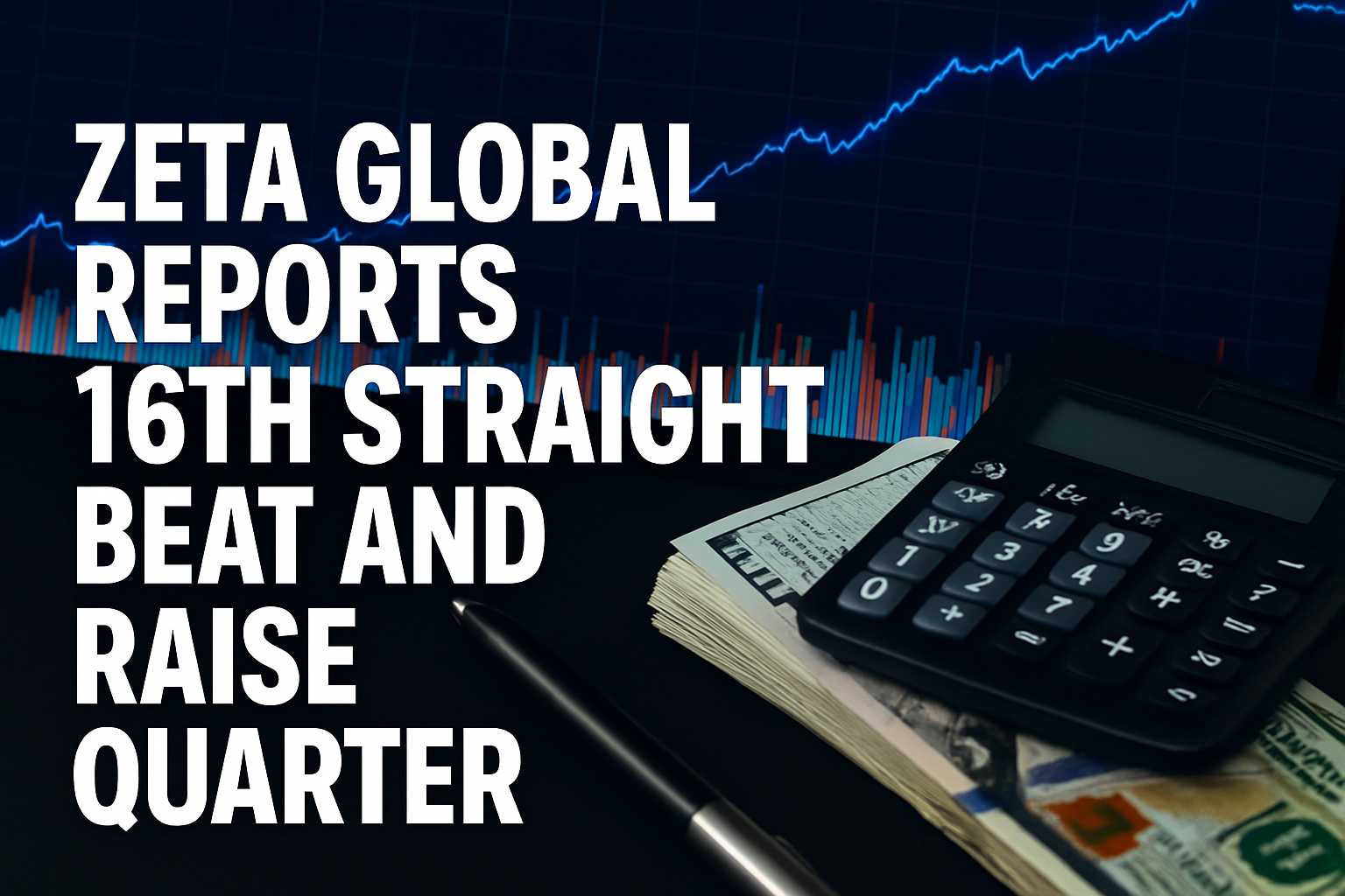 Zeta Q2 Earnings: 35% Revenue Growth, 16th Straight Beat, New $200M ...