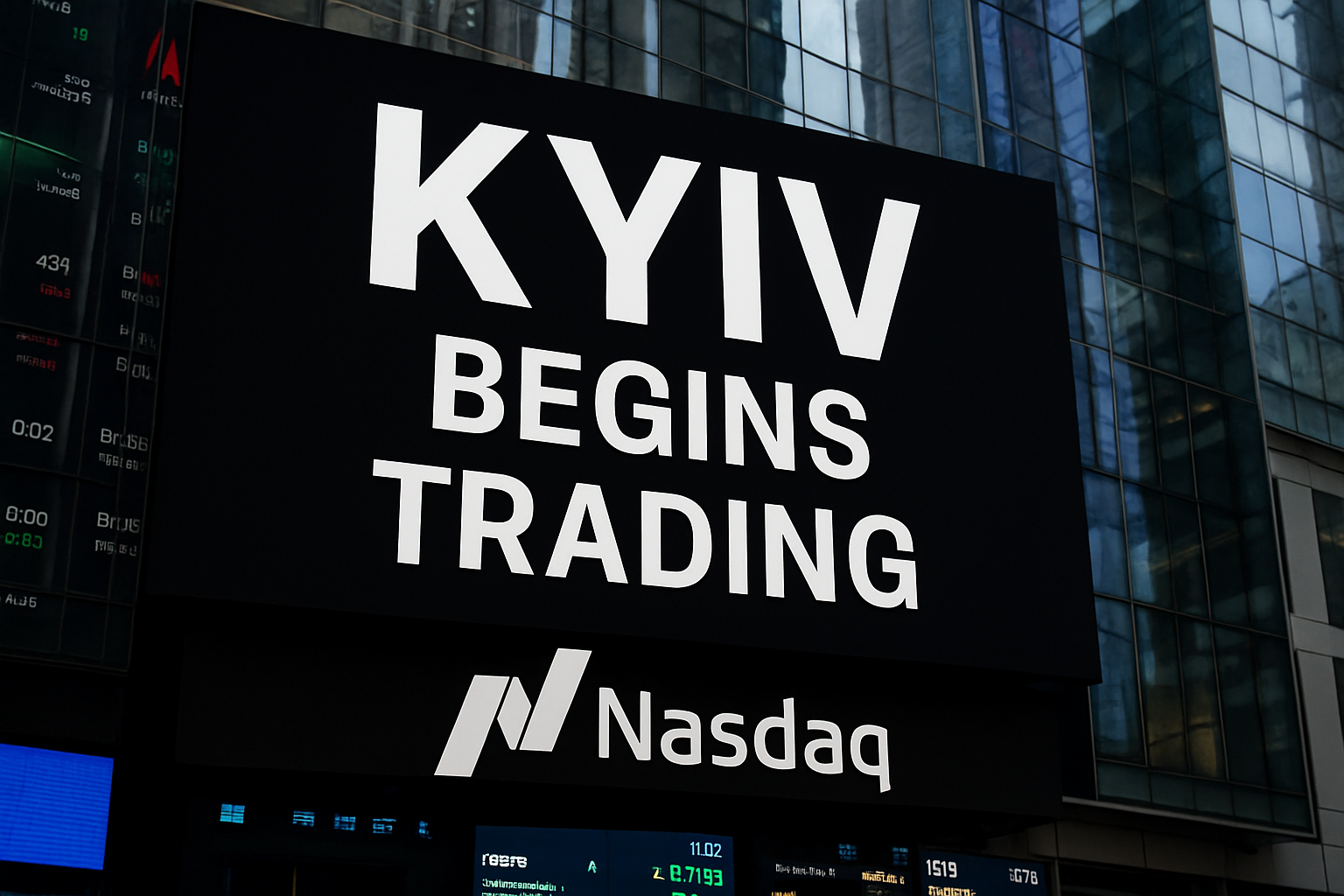 Kyivstar (KYIV) Debuts on Nasdaq as First Pure-Play Ukrainian Stock | VEON Stock News